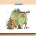 A4 Forest Guardian Print - Etsy