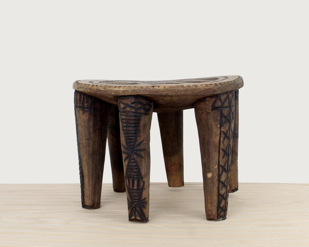 16.5 Tall Vintage Nigerian Stool Nupe Stool Tuerag Stool - Etsy