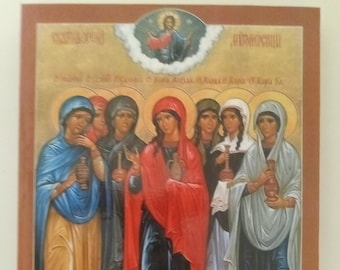 Myrrh Bearing Women Icon - Etsy