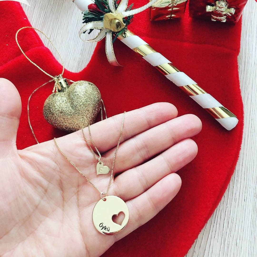 Mother Daughter Jewelry Mom and Daughter Necklace Sets Gold New Mom ...