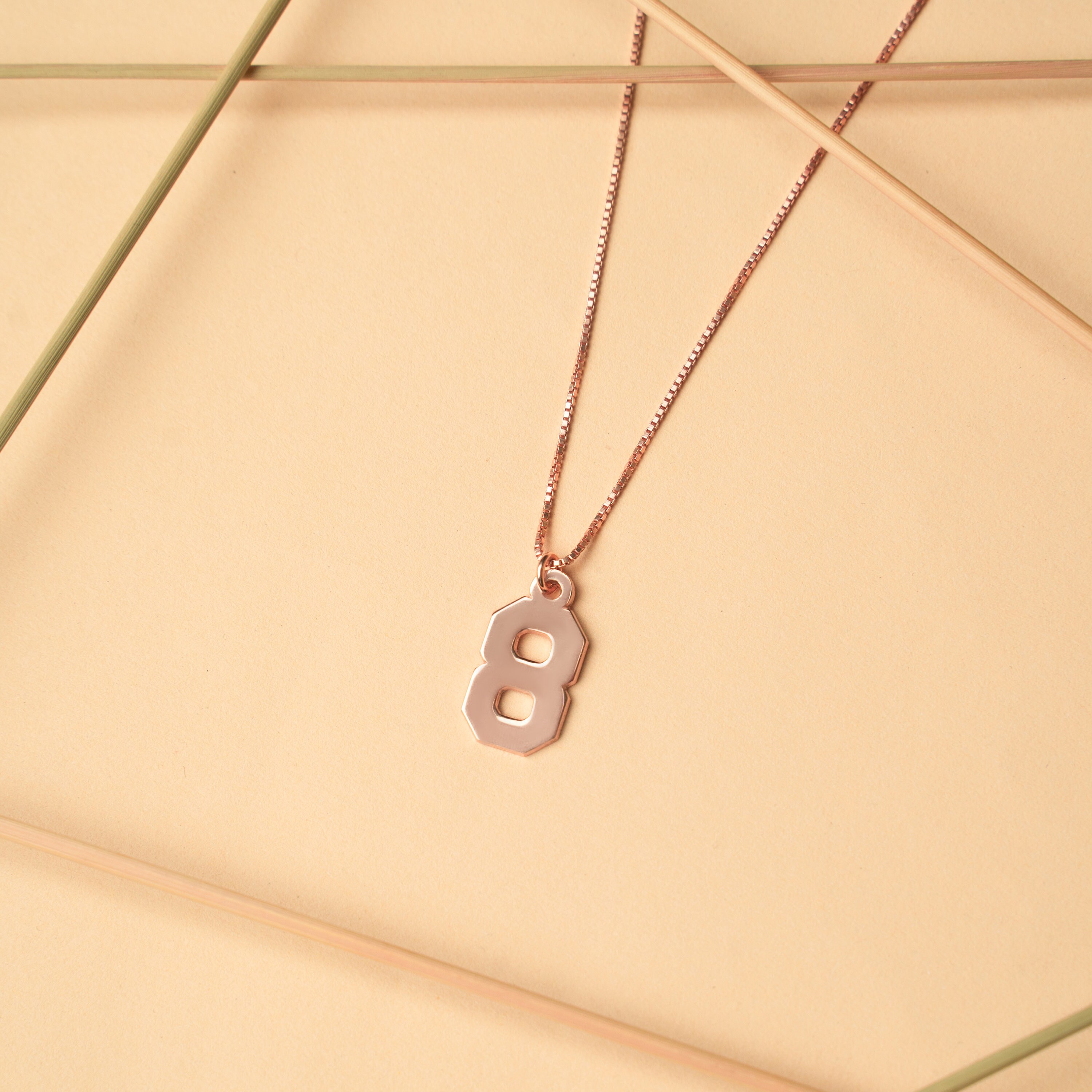 Number Necklaces Sports Number Necklace Baseball Number - Etsy