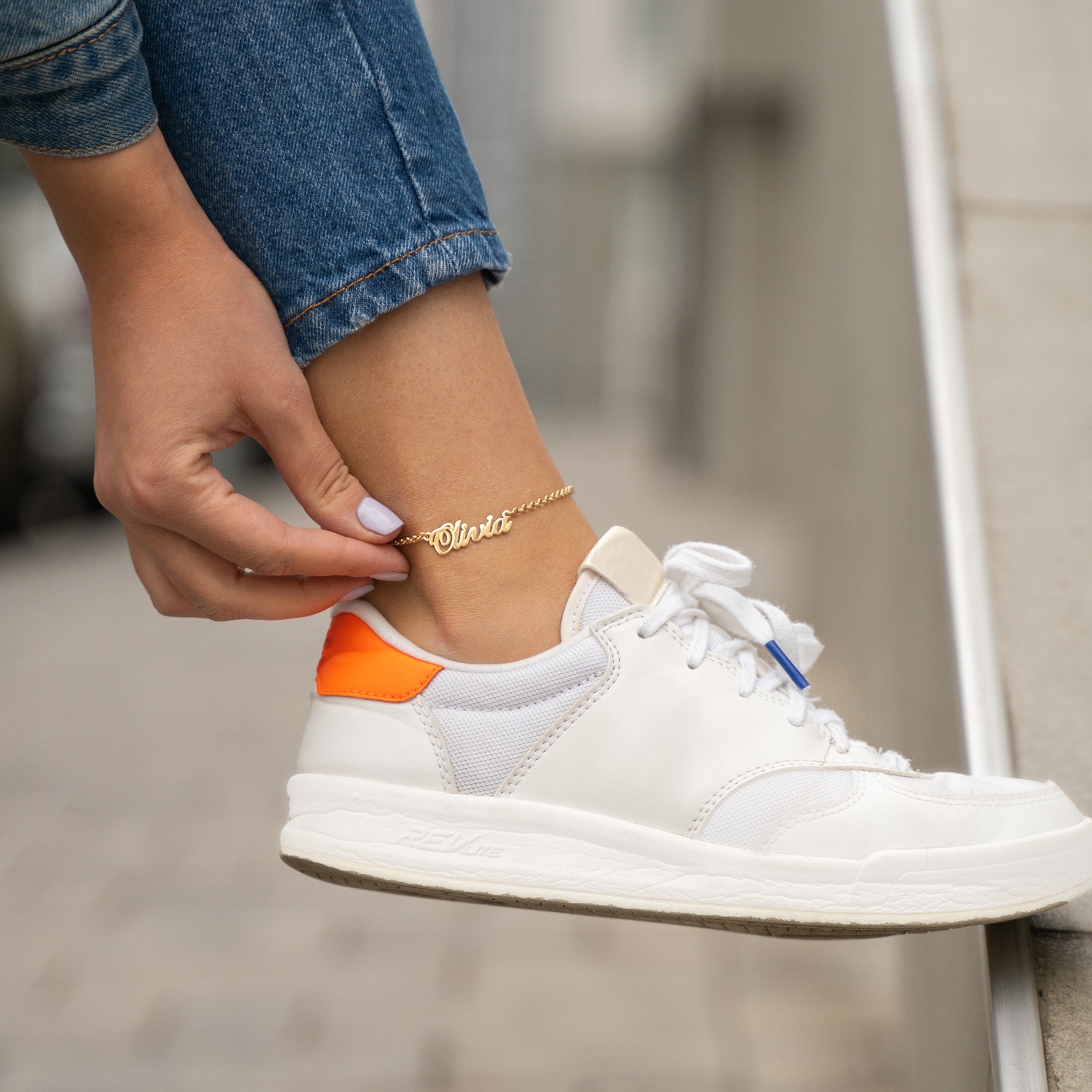 Custom Anklet Personalized Anklet Hotwife Anklet Name - Etsy