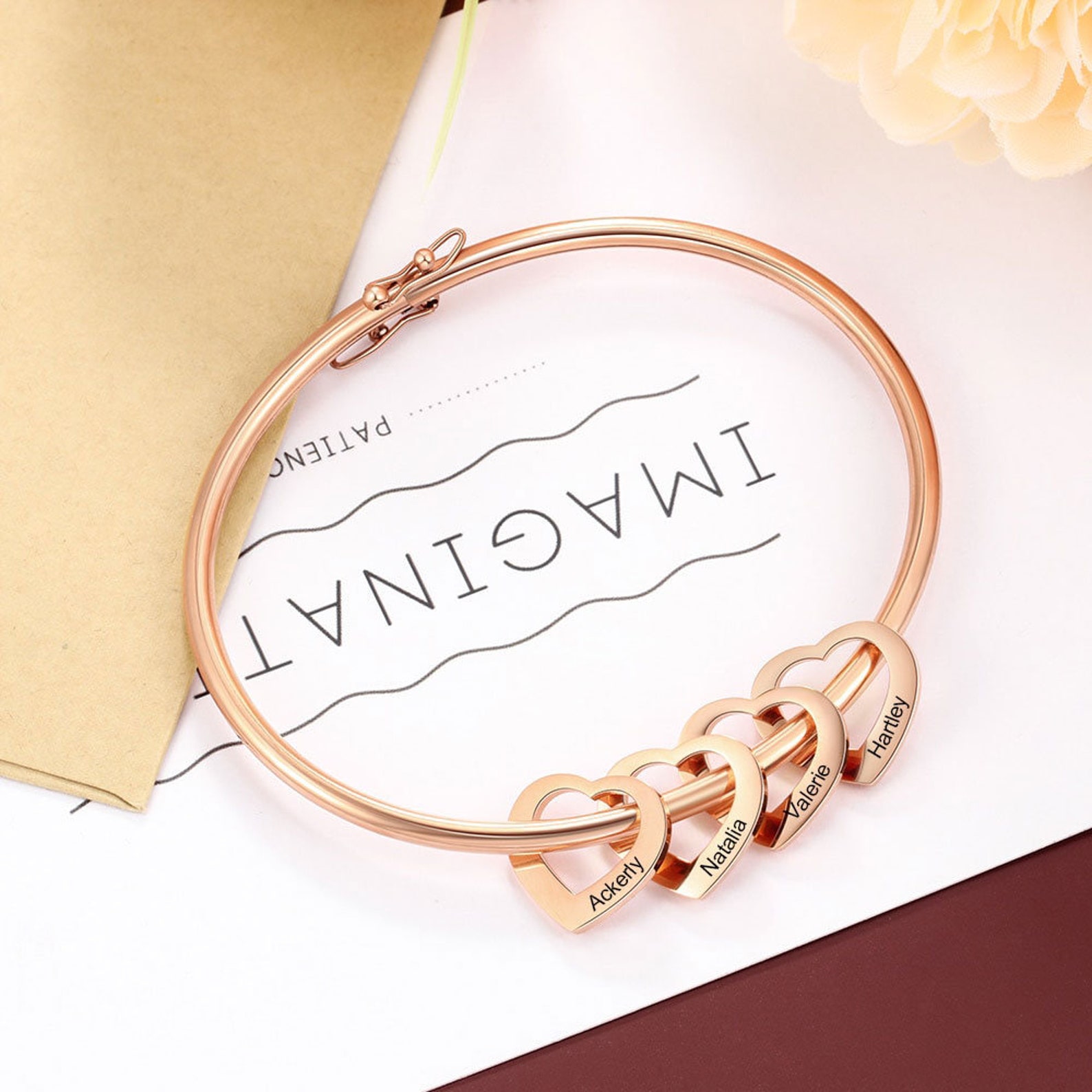 Personalized Mother Jewelry Mother Bracelet Engraved Mom - Etsy