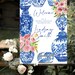 Blue Chinoiserie Welcome Sign, Shower Welcome Sign, Birthday Welcome ...