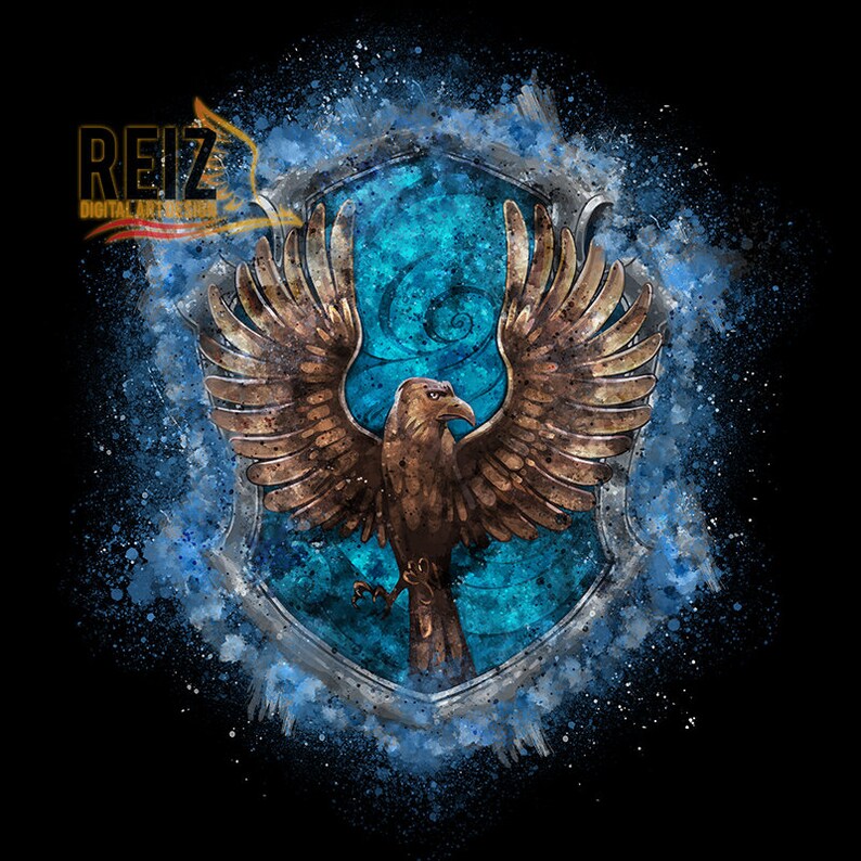 Ravenclaw INSTANT DOWNLOAD Print Art, Watercolor, Gift, Printable, Home ...