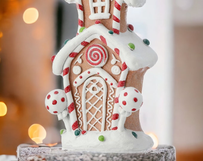 Gingerbread House, Christmas Decor, Christmas Decor, Centerpiece ...