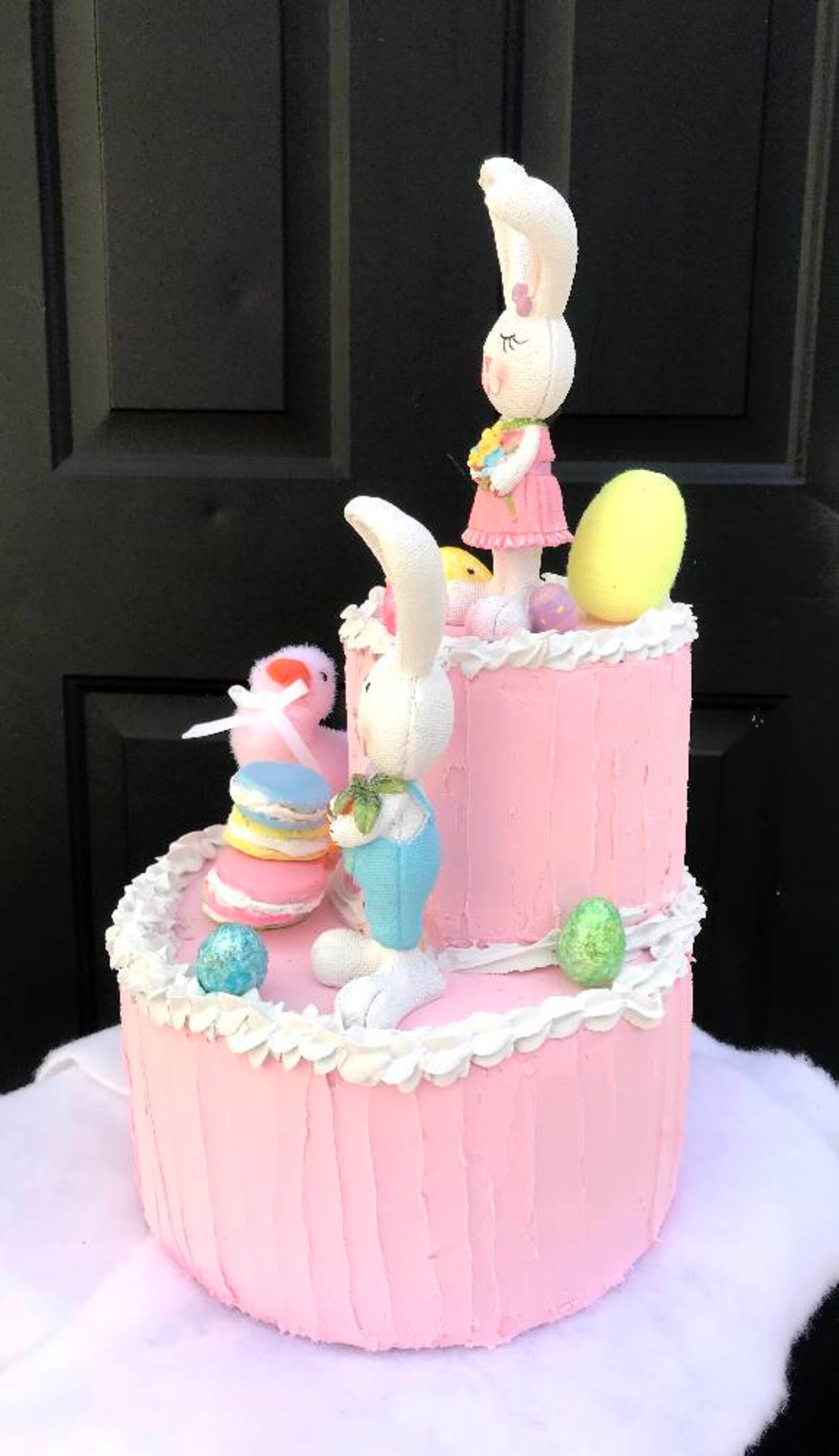 Fake Bake Cake Easter Decor Easter Decorations Easter Cake | Etsy