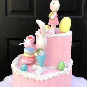 Fake Bake Cake Easter Decor Easter Decorations Easter Cake | Etsy