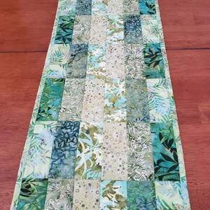PDF Pattern: Modern Quilted Batik Table Runner - Etsy