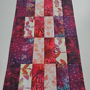 PDF Pattern: Modern Quilted Batik Table Runner - Etsy