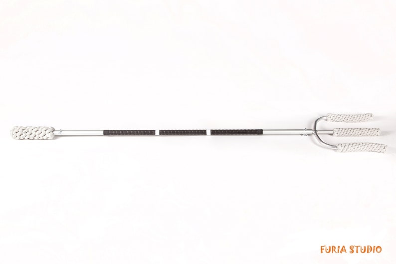 Fire Staff Trident. Fire Dragon Staff Trident | Etsy