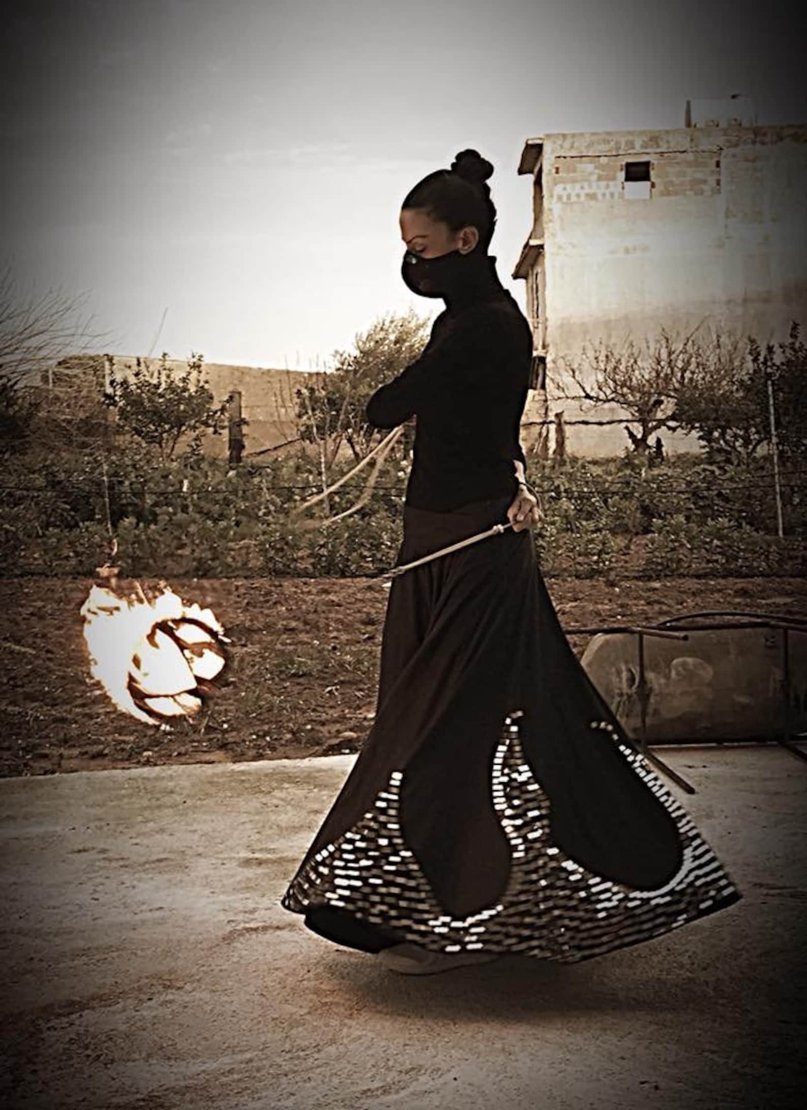 Fire Rope Dart Comet Big Rope Dart - Etsy