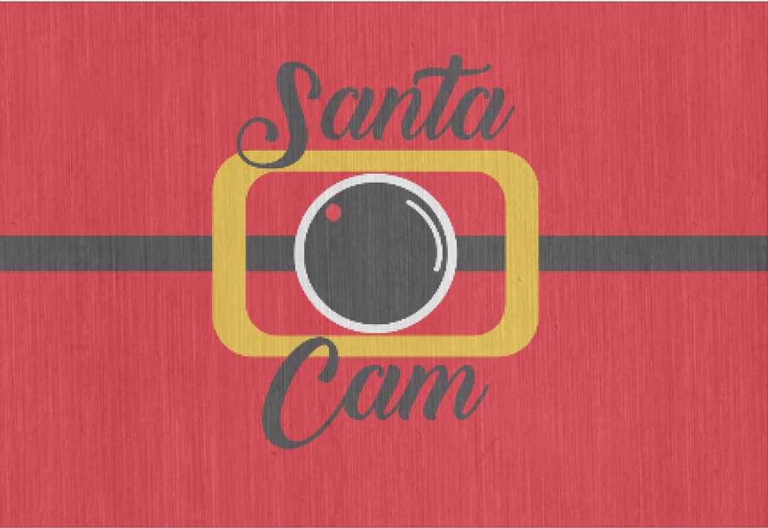 Santa Cam With Belt Svg Cut File Png Dxf Eps PDF Christmas Ornament ...