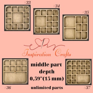 Make Your Own Seed Bead Square Organizer, Customized Organizer for ...