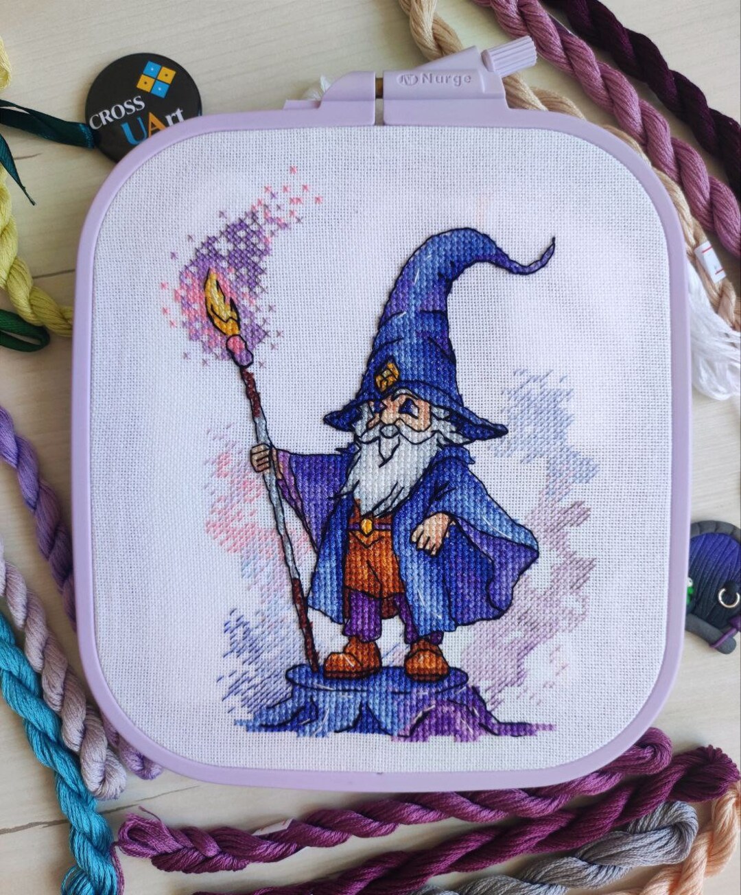 Сross Stitch Pattern Wizard Embroidery Pattern Counted Cross Stitch ...