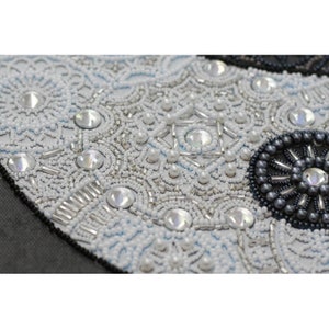 Bead Embroidery Kit Equilibrium Yin-yang Balance Bead Embroidery Asian ...