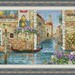Cross Stitch Kit Canals Venice Needlework Kit Landscape Cross Stitch ...