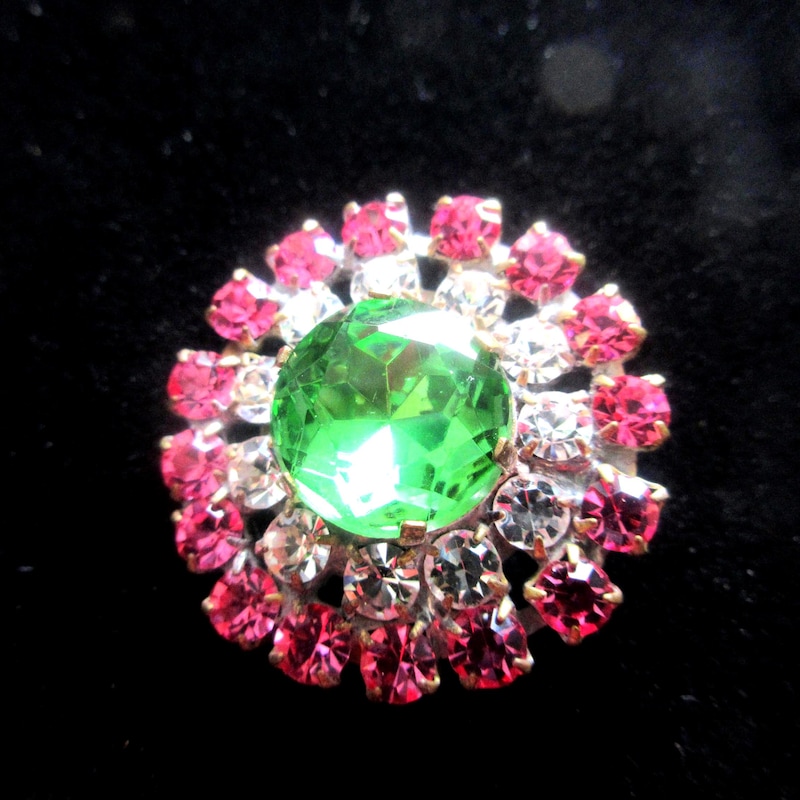 Czech Rhinestones Buttons - Etsy