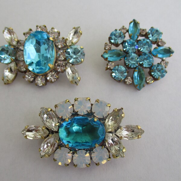 Rhinestone Buttons - Etsy