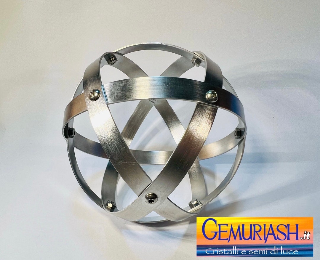 Genesa Crystal 8 - 10 - 13 cm alluminio naturale - Etsy Italia