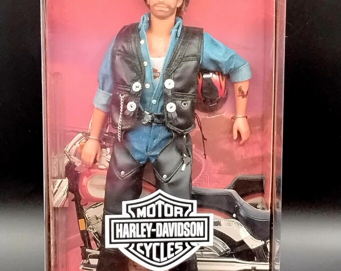 Ken Harley Davidson 2000 Vintage Ken Doll 25638 NIB Barbie NRFB - Etsy