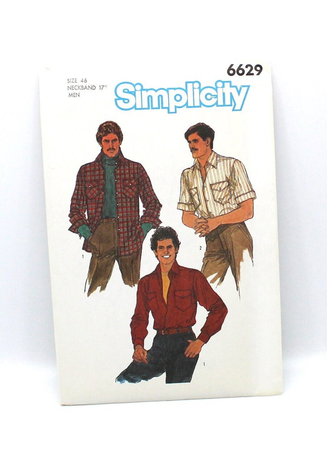 Simplicity Vintage Sewing Pattern, Simplicity Mens 6629 Patterns, Mens ...
