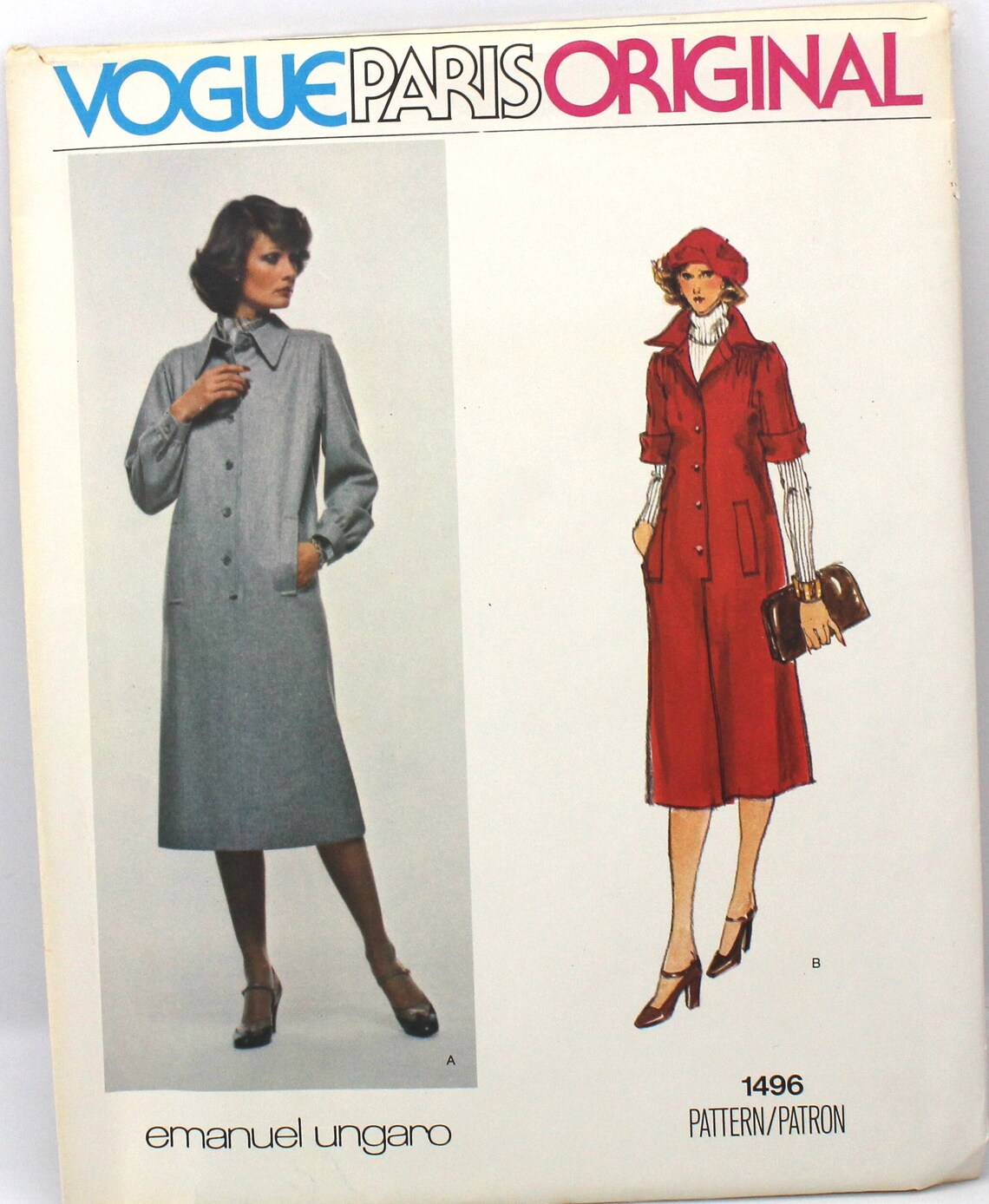 Vogue 1496 Sewing Patterns. Vogue Emanuel Ungaro Patterns, Dress Sewing ...