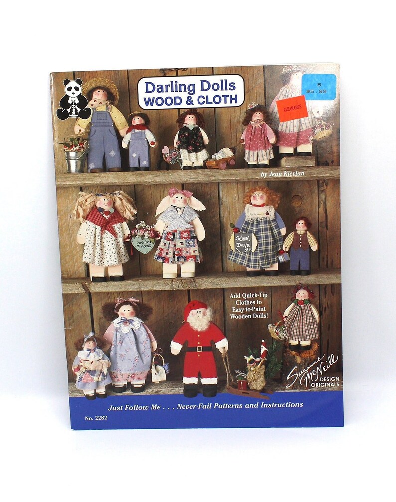 Suzanne Mcneill Designs, Darling Dolls 2282 Craft Book, Miniature ...