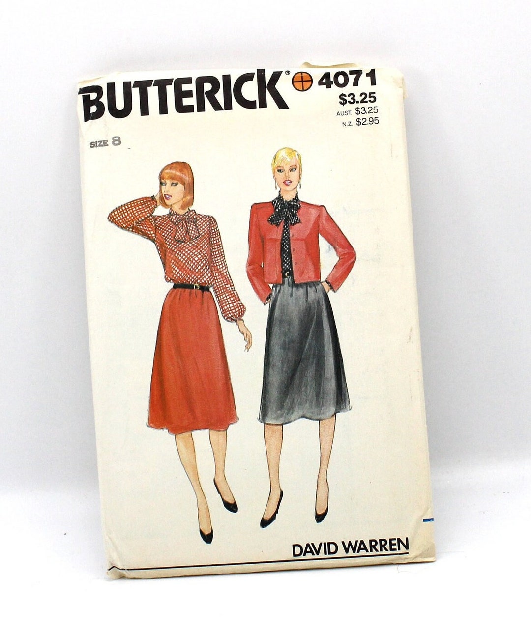 Butterick David Warren Dress 4071 Sewing Pattern, David Warren 4071 ...