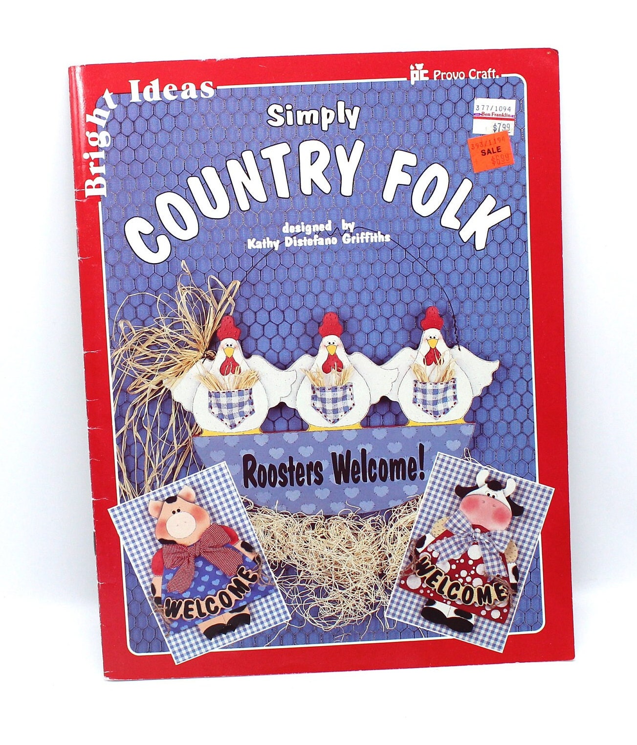 Provo Craft Bright Ideas Book, Country Craft Book, Chicken Craft Book ...
