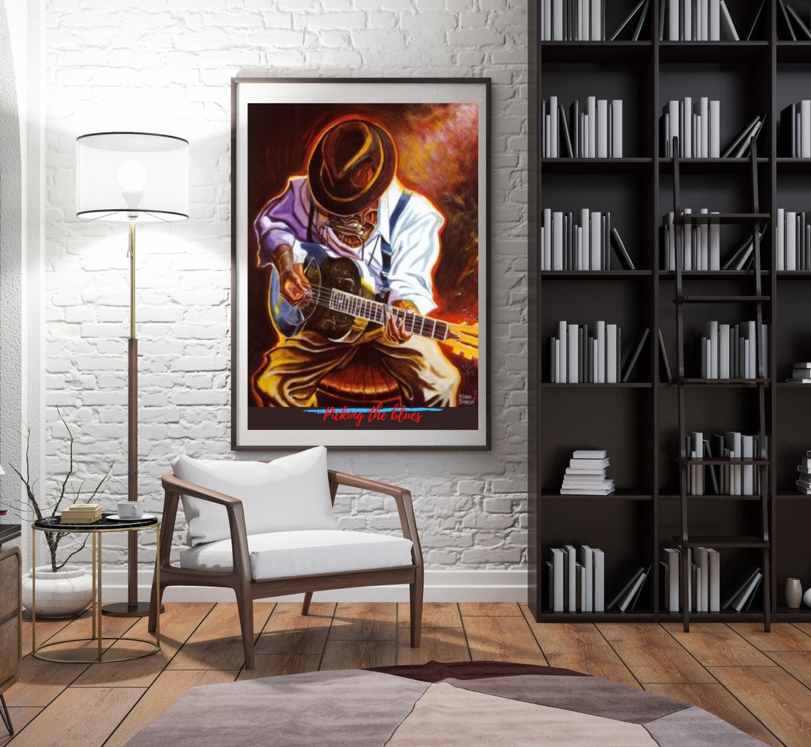 Blues Posters, Art Posters, Posters, Home Decor, Music, Personalized ...