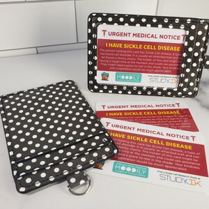 Sickle Cell Card, Sickle Cell Emergency Card, Sickle Cell Medical Card ...