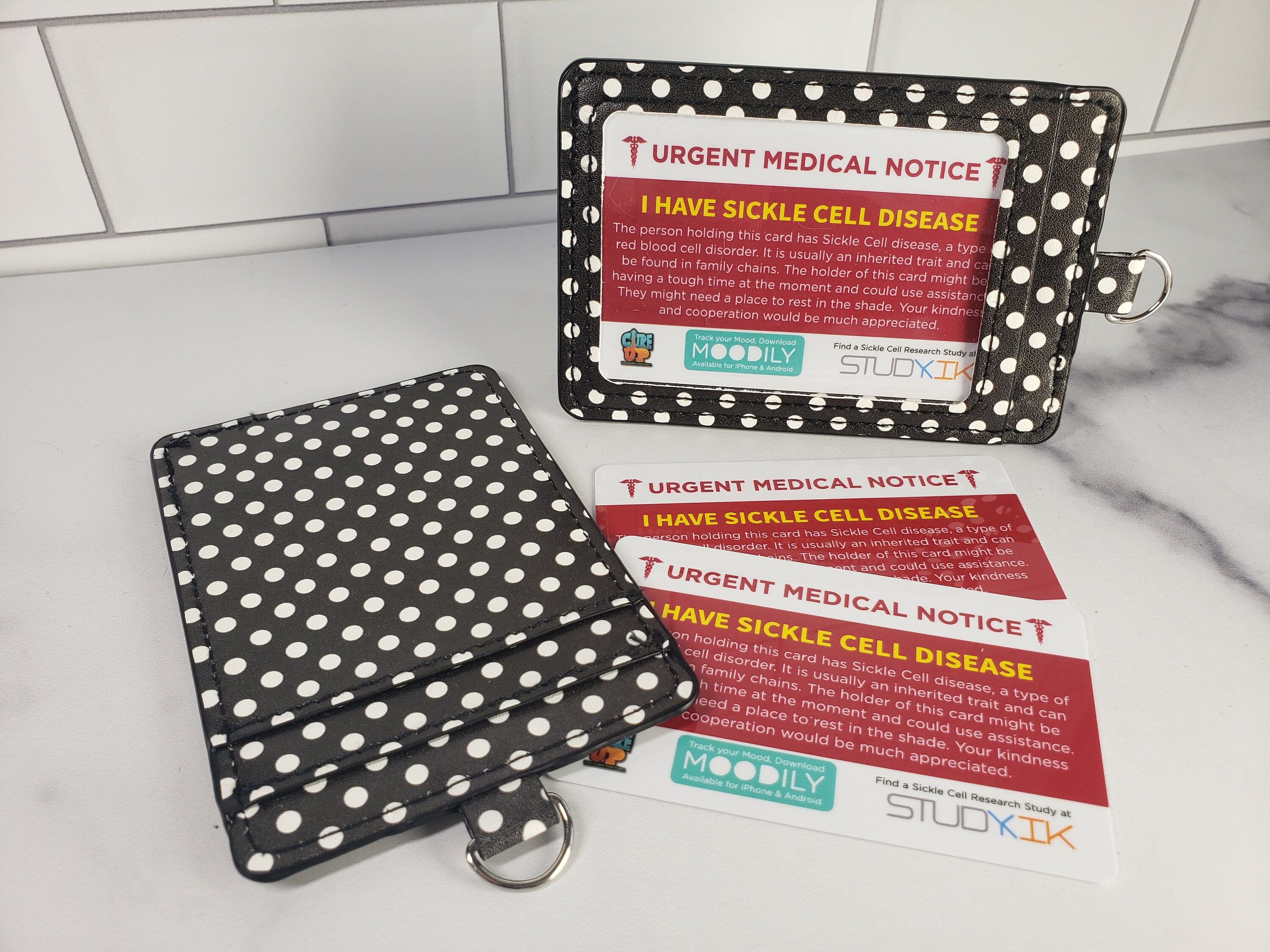 Sickle Cell Card Sickle Cell Emergency Card Sickle Cell - Etsy