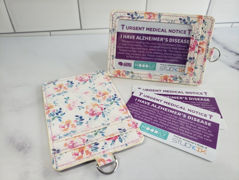 Alzheimer's Disease Card Alzheimer's Card - Etsy