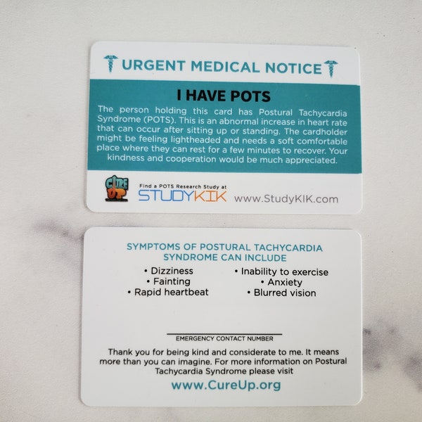 Postural Orthostatic Tachycardia Syndrome - Etsy