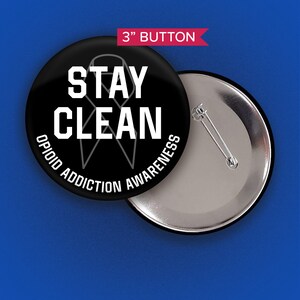 Opioid Addiction Awareness Button - Etsy