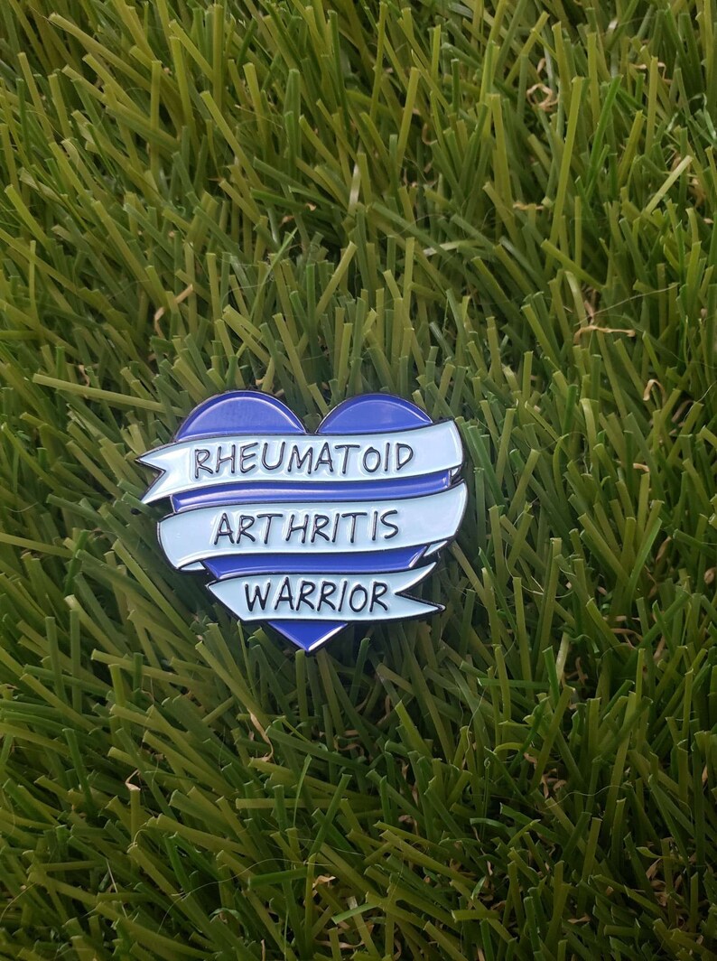 Rheumatoid Arthritis Warrior Pin - Etsy