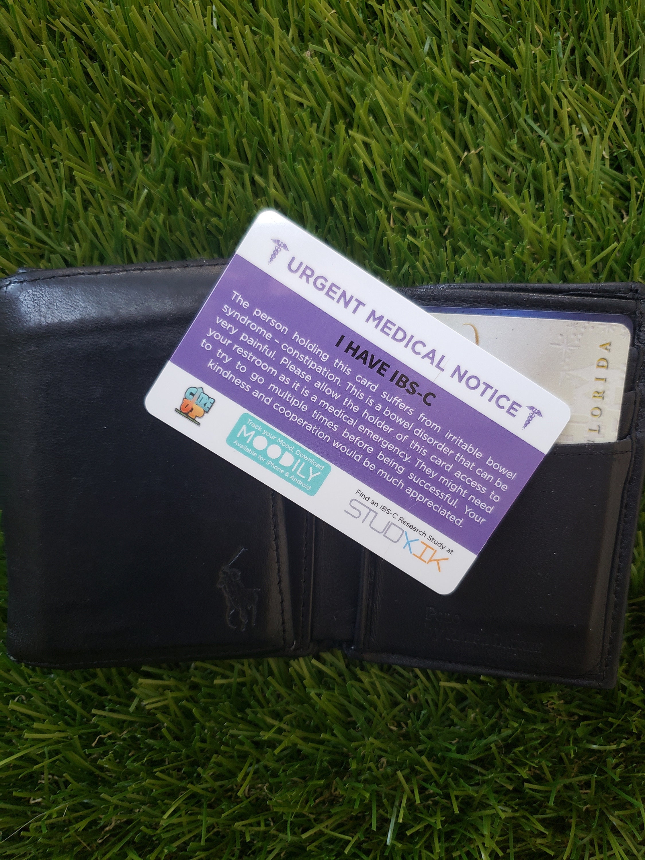 IBS-C Card IBS-C Emergency Card IBS-C Medical Card | Etsy