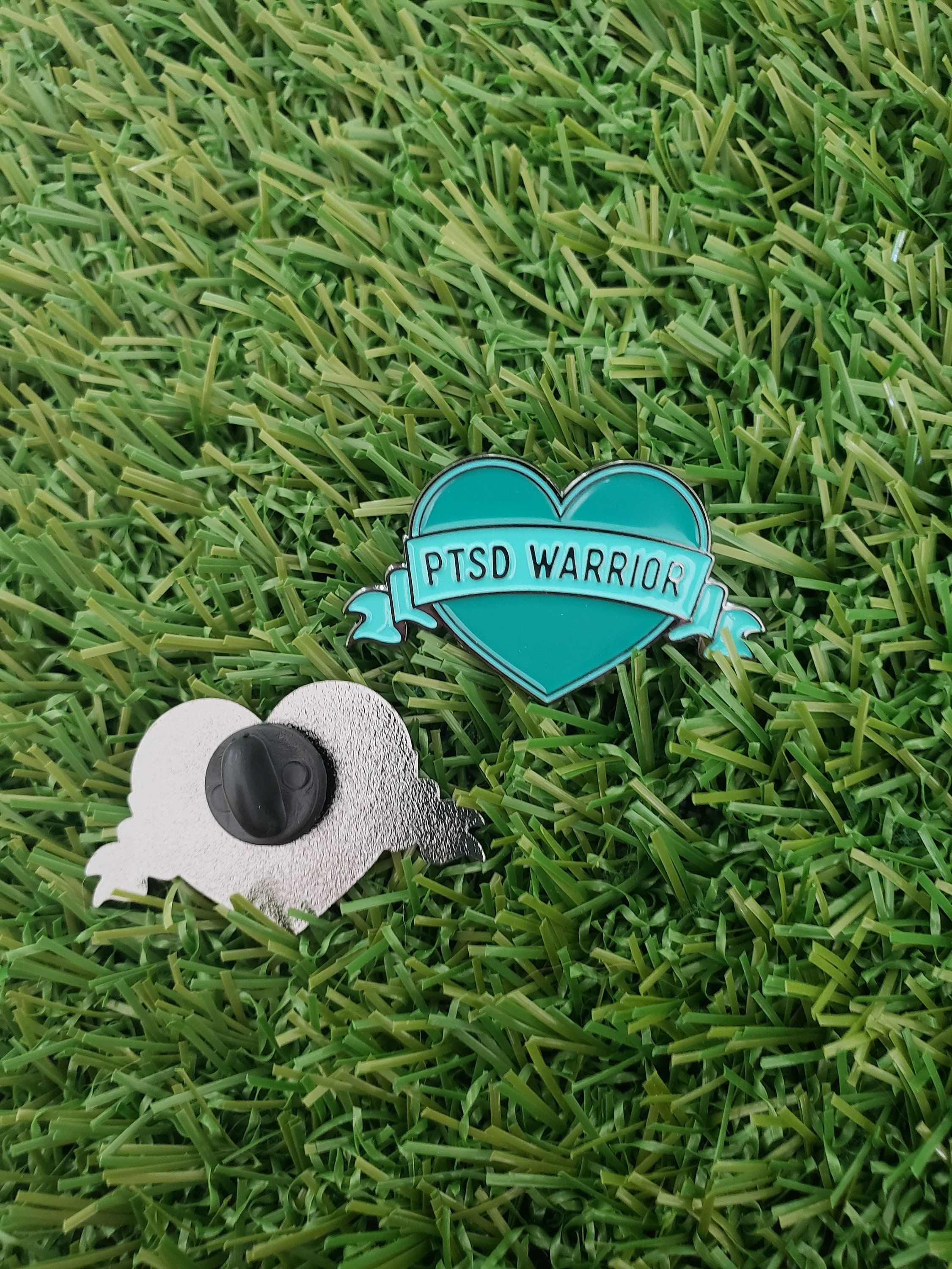 PTSD Warrior Pin - Etsy