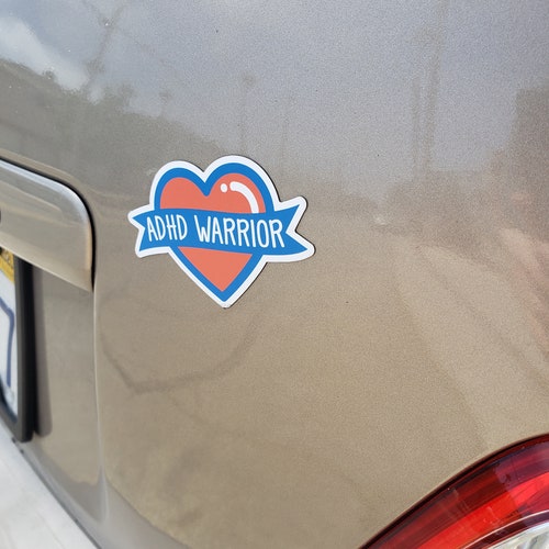 ADHD Warrior Pin | Etsy