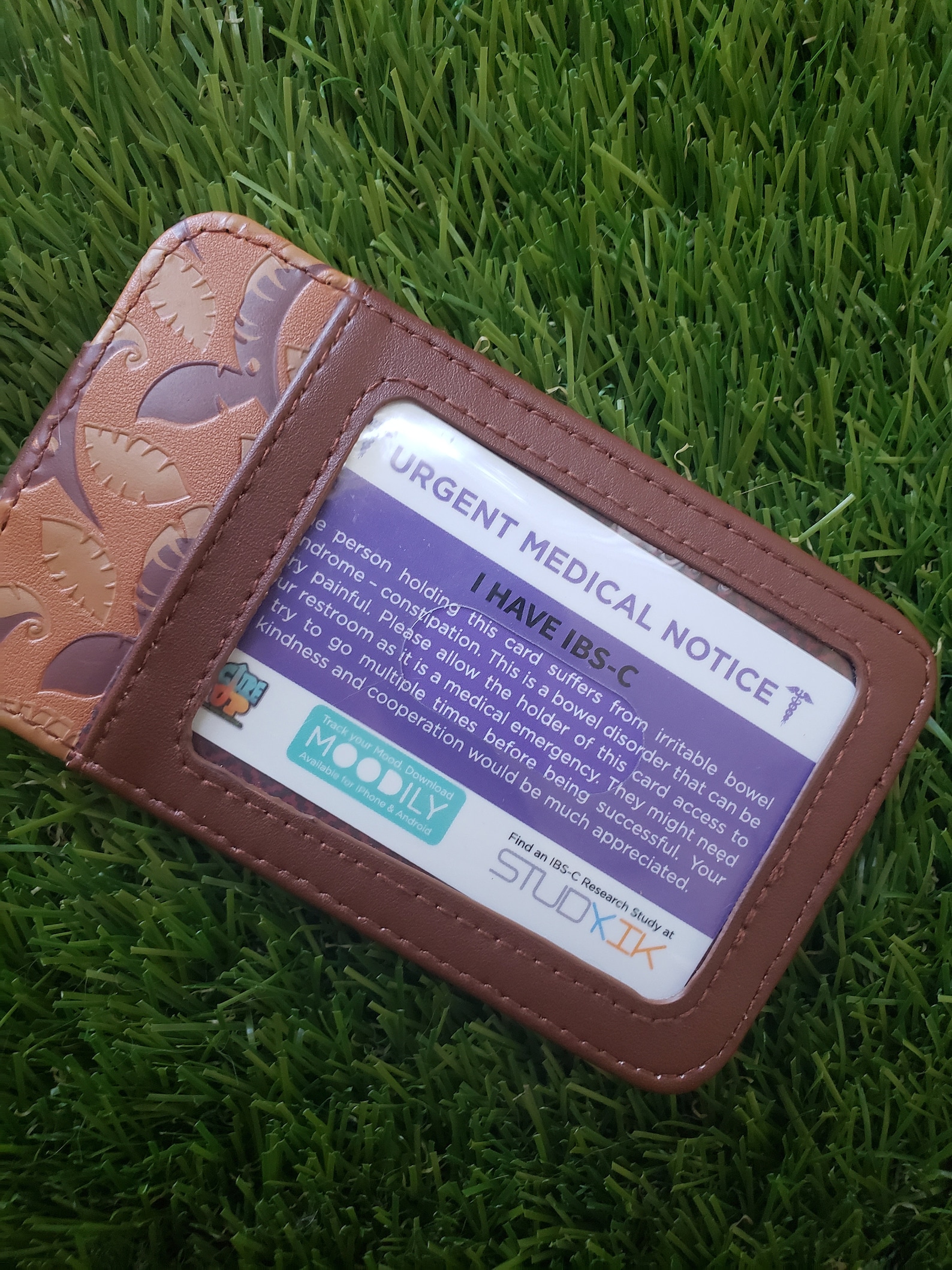 IBS-C Card IBS-C Emergency Card IBS-C Medical Card | Etsy