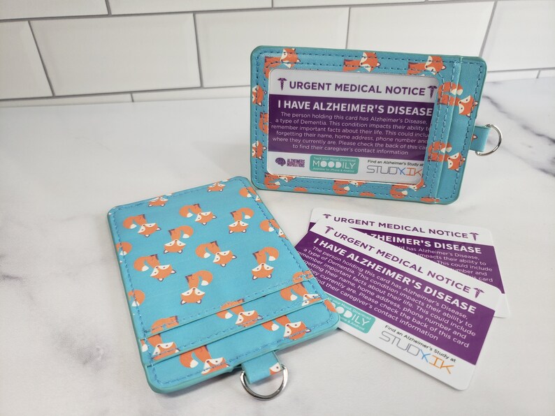 Alzheimer's Disease Card Alzheimer's Card - Etsy