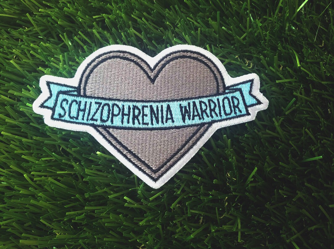 Scizophrenia Warrior Patch - Etsy