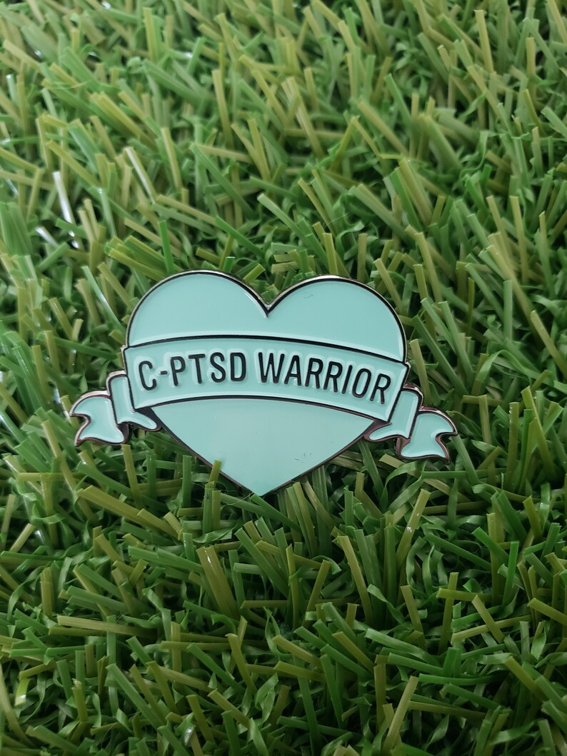 C-PTSD Warrior Pin Cptsd Pin Complex Ptsd Pin - Etsy