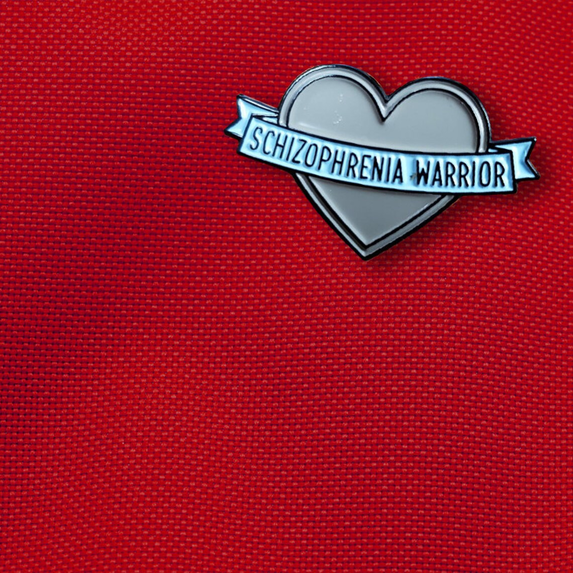 Schizophrenia Warrior Pin - Etsy