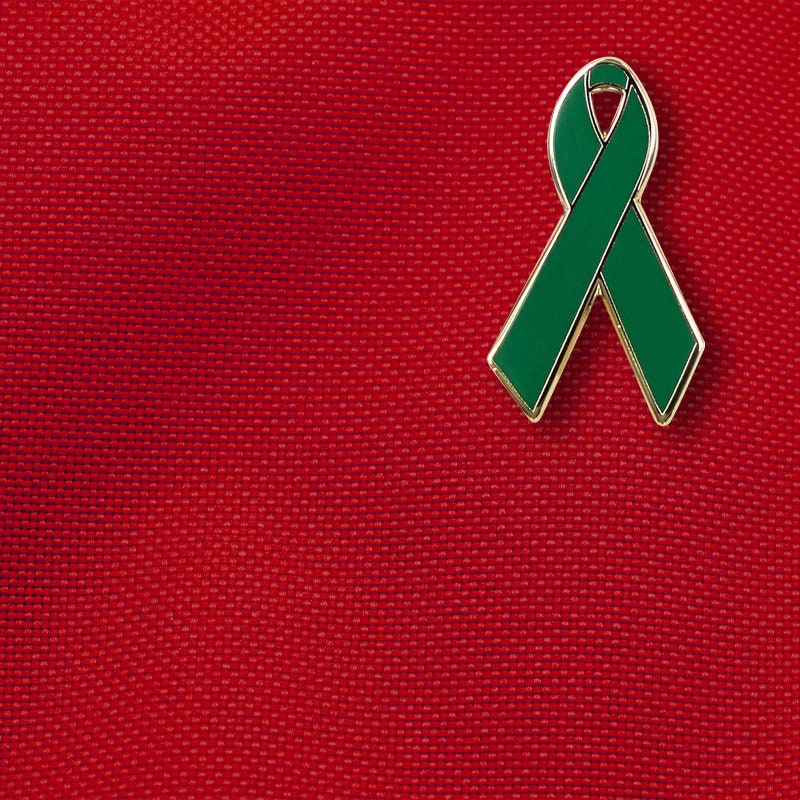 Traumatic Brain Injury Awareness Ribbon Pin - Etsy