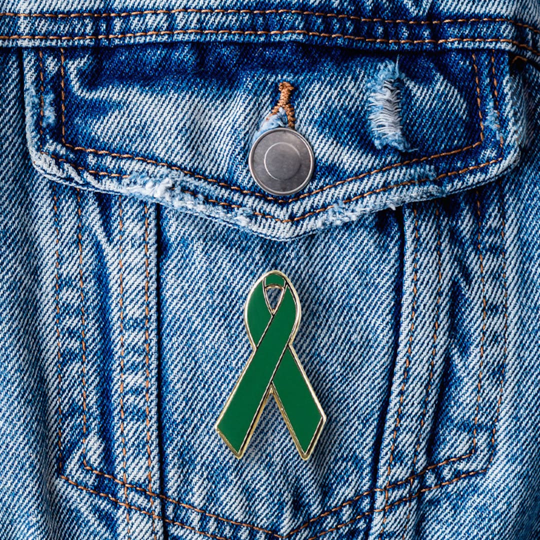 Glaucoma Awareness Ribbon Pin - Etsy