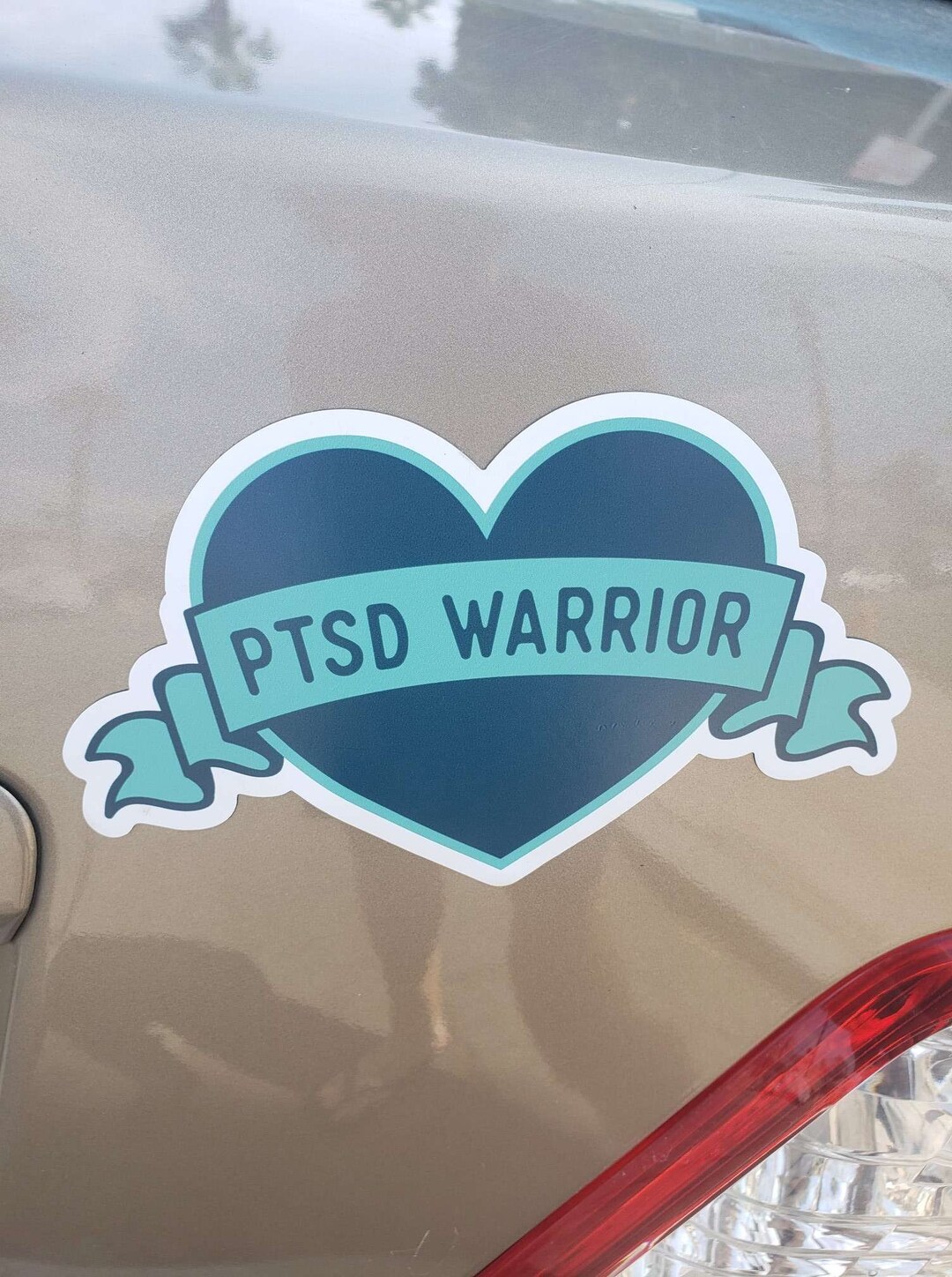 PTSD Warrior Magnet - Etsy