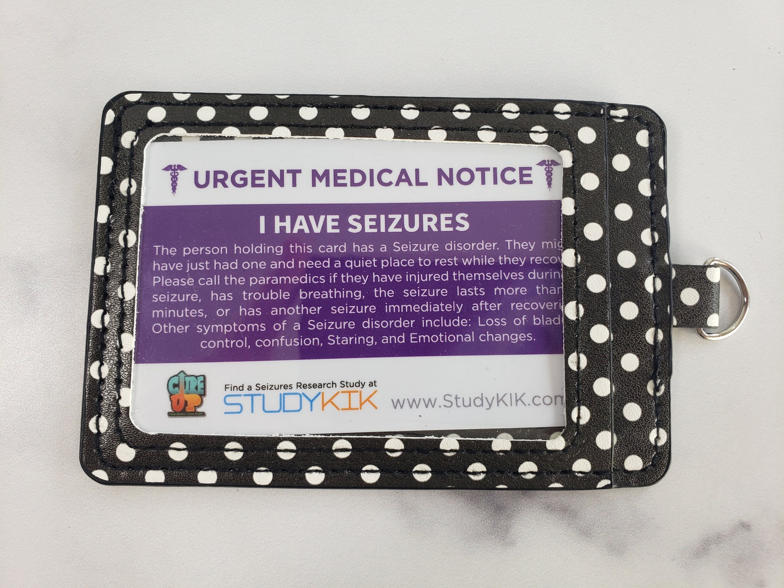 Seizure Card Seizure Emergency Card Seizure Medical Card - Etsy