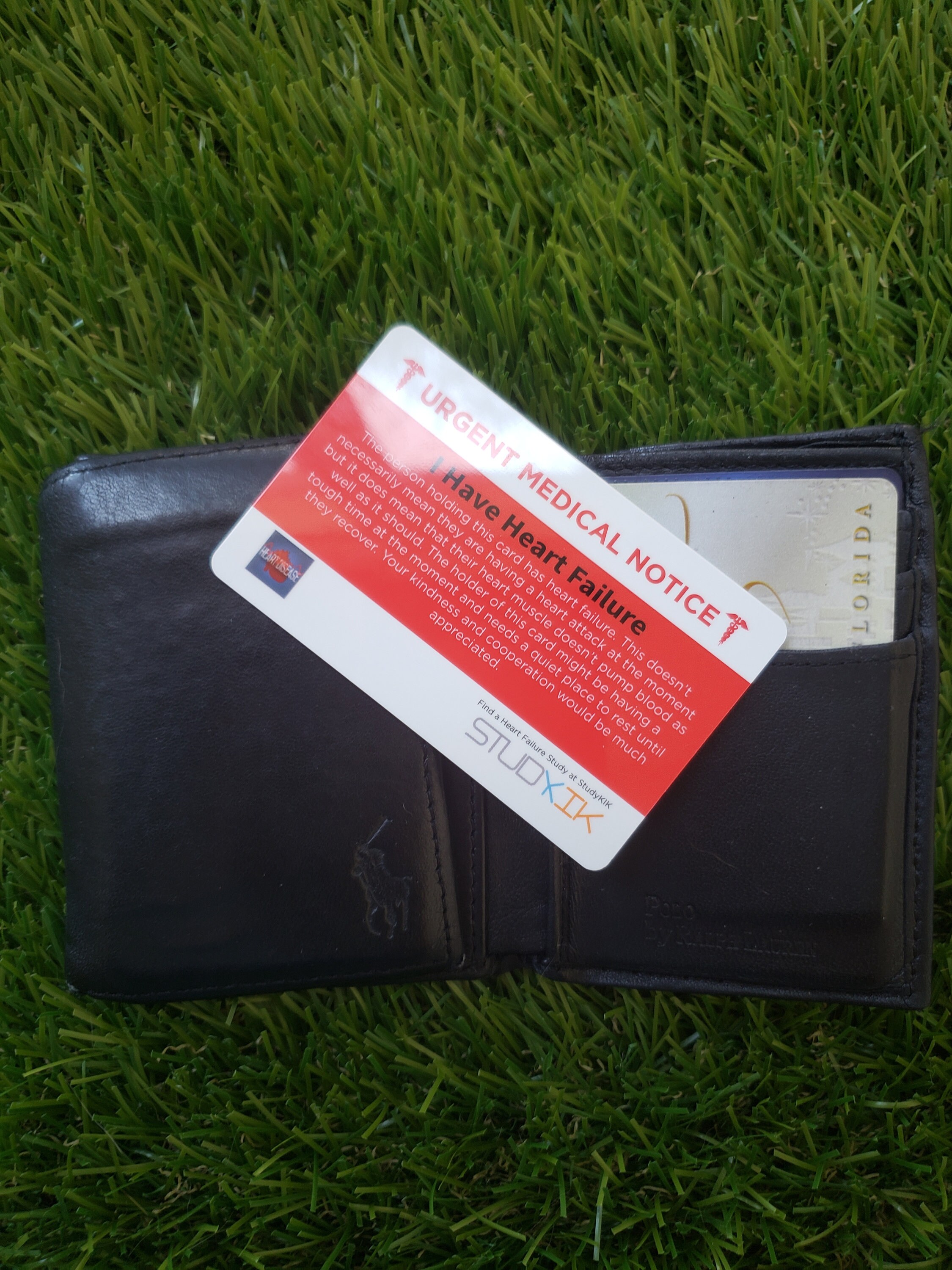 Heart Failure Card Heart Failure Emergency Card Heart | Etsy